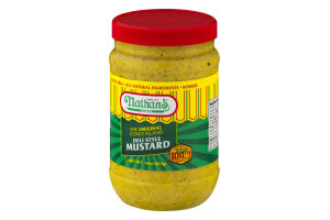 Nathan's The Original Coney Island Deli Style Mustard Nathan's ...