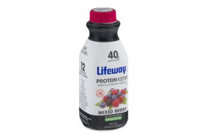Lifeway Protein Kefir Nonfat Cultured Milk Smoothie Probiotic Mixed ...
