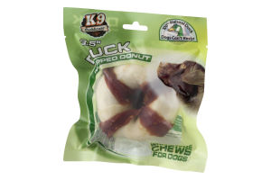 K9 Cookhouse 3.5" Duck Wrapped Donut K9 Cookhouse(817855010524 ...