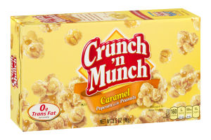 Crunch 'n Munch Caramel Popcorn With Peanuts Crunch 'n Munch ...