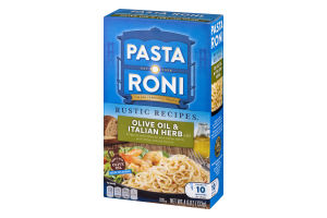 Pasta Roni Rustic Recipes Olive Oil & Italian Herb Pasta Roni ...