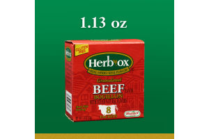 Herb-Ox Instant Broth & Seasoning Granulated Beef Bouillon Packets, 1.1 ...