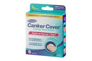 DenTek Canker Cover Canker Sore Patch Mint - 6 CT DenTek(47701003893 ...