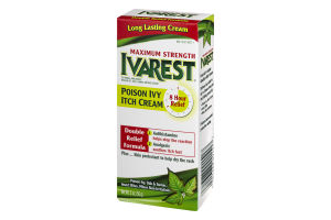 Ivarest Maximum Strength Poison Ivy Itch Cream Ivarest(41388001517 ...