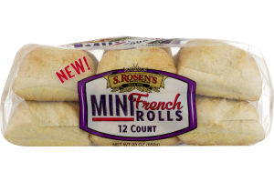 S. Rosen's Mini French Rolls - 12 CT S. Rosen's(73711310256): customers ...