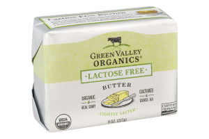 Green Valley Organics Lactose Free Butter Green Valley Organics ...