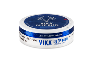Подушечки нікотинові Vika Deep Blue Siberian Mint 14г(17350120030051): придбати в інтернет ...