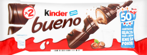 Вафли с молочно-ореховой начинкой Bueno Kinder м/у 2х21.5г Kinder ...