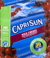 Capri Sun Flavored Juice Drink Wild Cherry - 30 CT Capri Sun ...