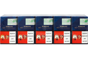 Сигареты Sobranie Blue Sobranie(4820000535168): купить в интернет ...