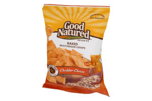 Good Natured Selects Baked Multigrain Crisps Cheddar Cheese Good ...