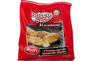 Bosco Sticks 4'' Breadsticks with Mozzarella Cheese - 9 CT Bosco Sticks ...