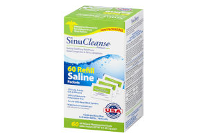 SinuCleanse Saline Packet Refills - 60 CT SinuCleanse(646011001034 ...