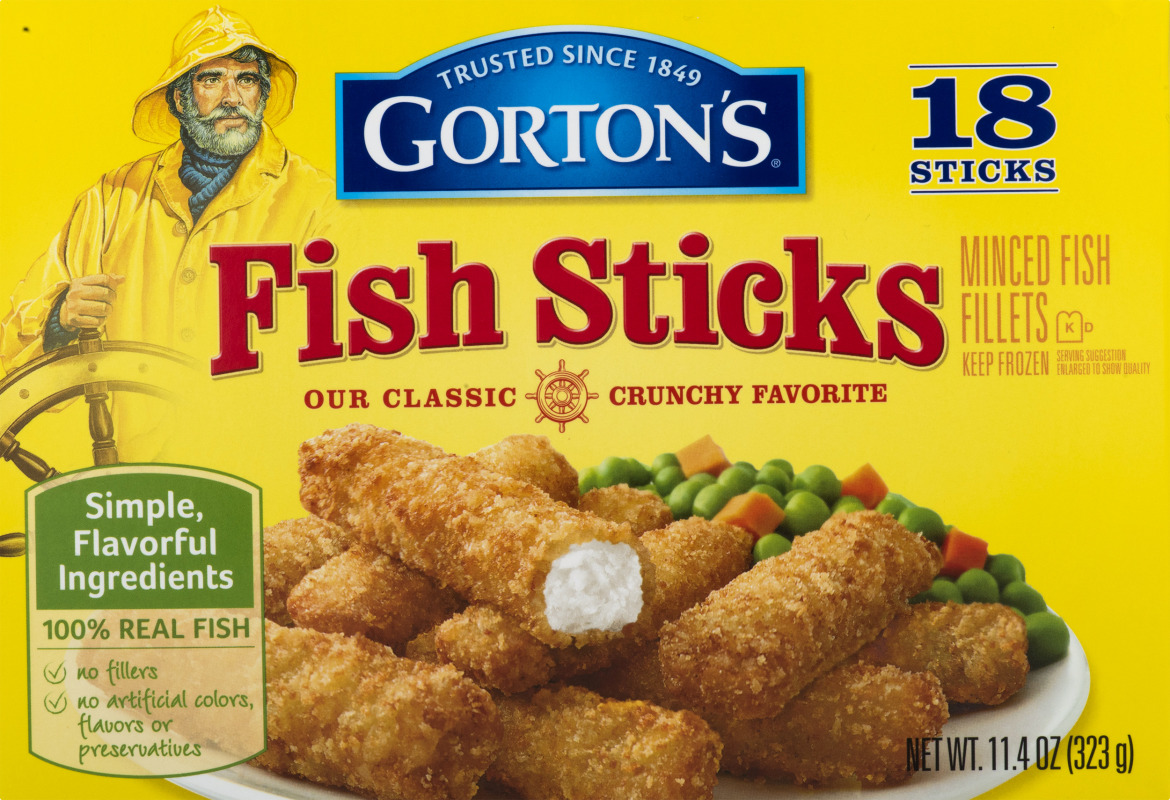 Gorton's Fish Sticks - 18 CT Gorton's(44400156509): customers reviews ...