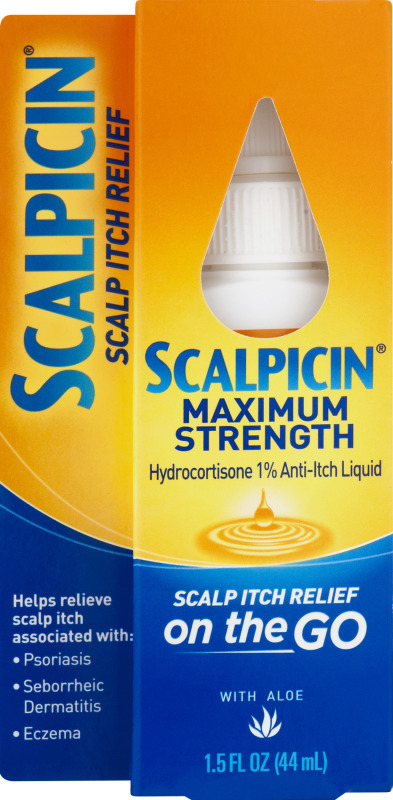 Scalpicin Anti-Itch Liquid Maximum Strength Scalpicin(363824054001 ...