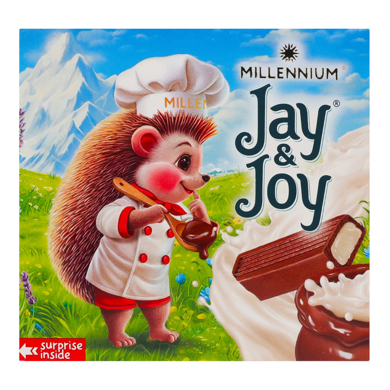 Шоколад молочный с молочной начинкой Jay&Joy к/у 50г Jay&Joy(4820240037552): купить в интернет ...
