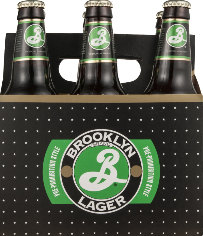 Brooklyn Brand Lager Beer Bottles - 6 CT Brooklyn Brand(30613000012 ...