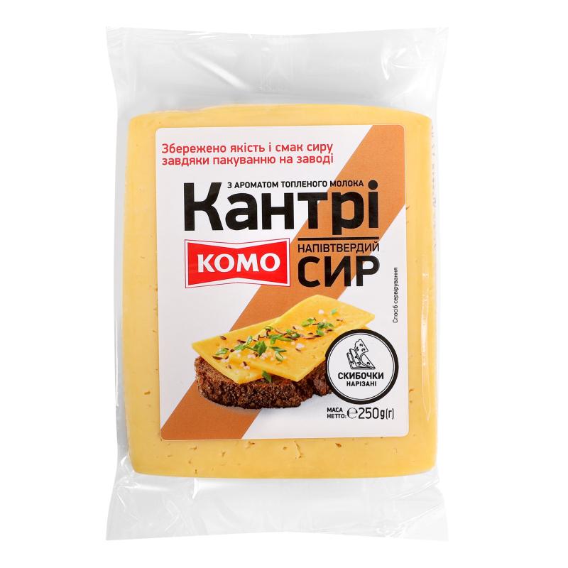 Сыр Комо Кантри 50% слайс: купить в интернет магазинах Украины | Отзывы ...