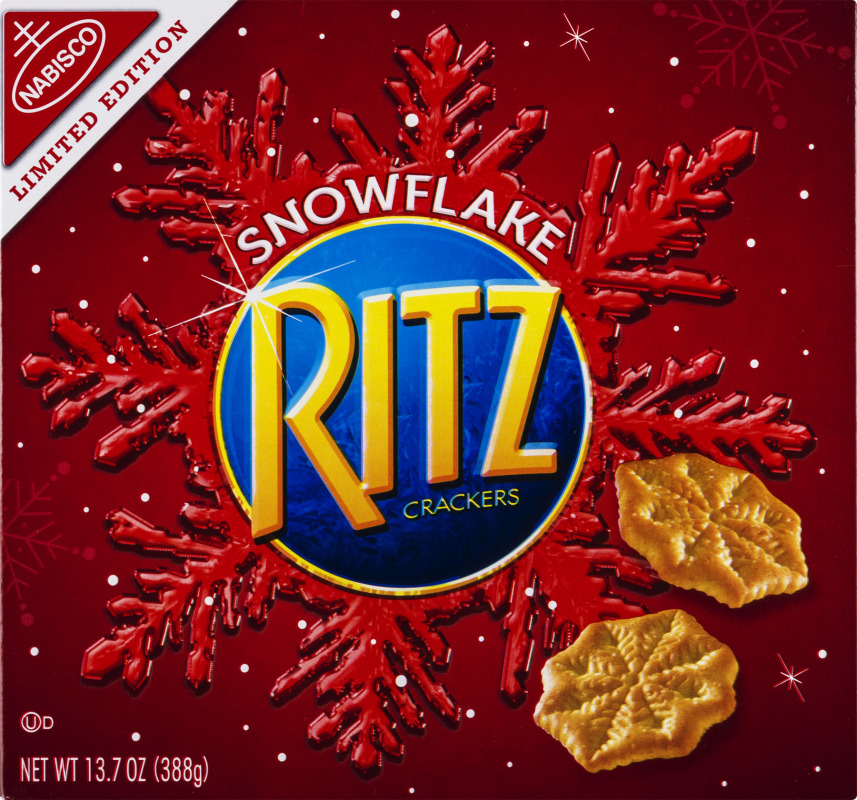 Nabisco Ritz Crackers Snowflake Ritz(44000031237): customers reviews ...