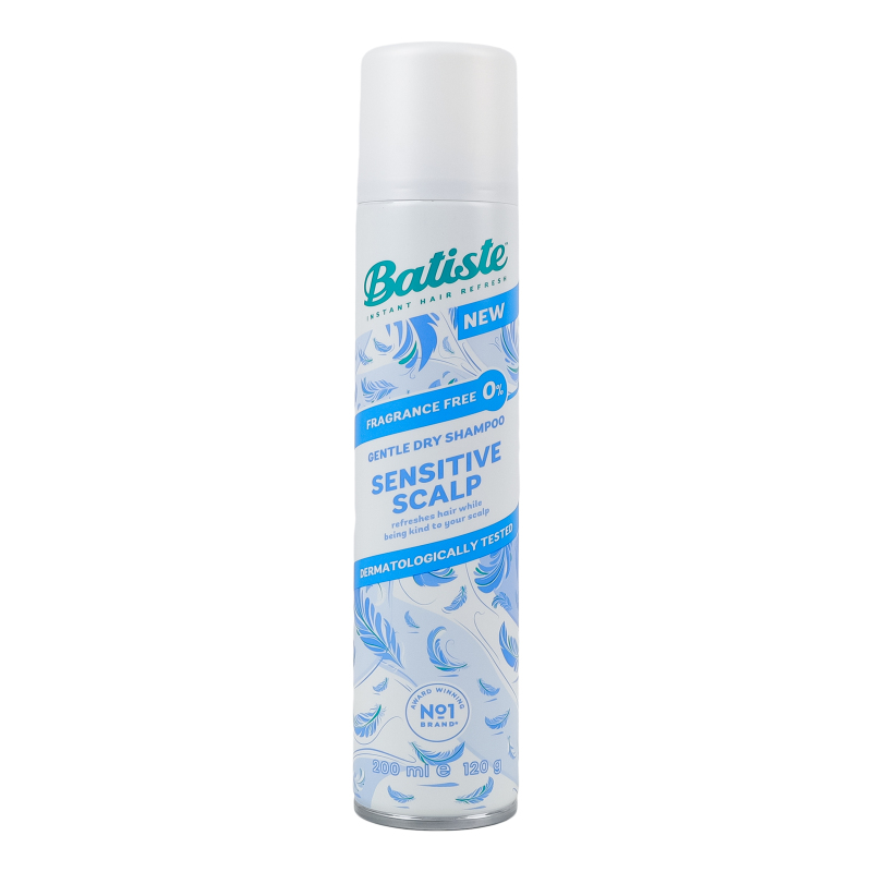 Шампунь сухий без аромату Sensitive scalp Batiste 200мл Batiste ...