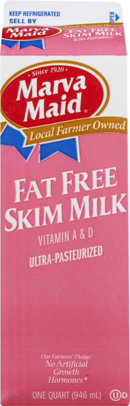 Marva Maid Fat Free Skim Milk Marva Maid(70480008988): customers ...
