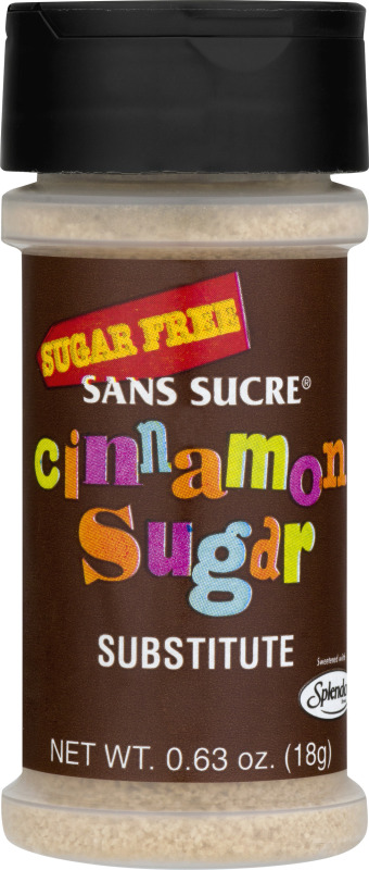 Sans Sucre Sugar Free Cinnamon Sugar Substitute Sans Sucre(73347500250 ...