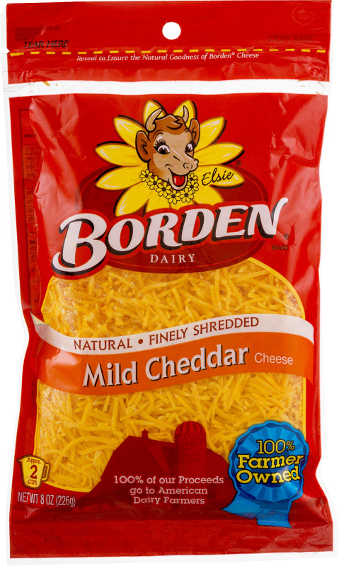 Borden Mild Cheddar Cheese Borden(53000052814): customers reviews ...