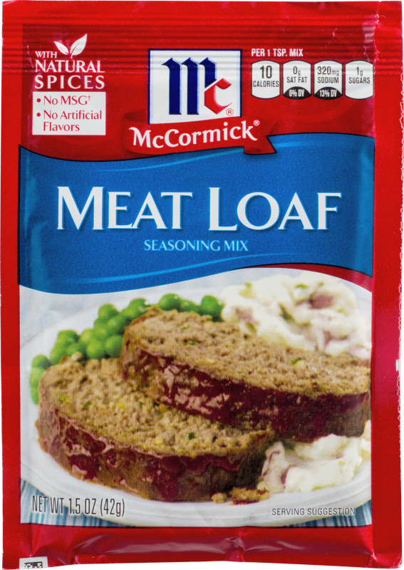 McCormick Meat Loaf Seasoning Mix McCormick(52100095509): customers ...