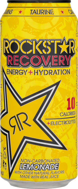 Rockstar Recovery Energy + Hydration Lemonade Rockstar(818094002080 ...