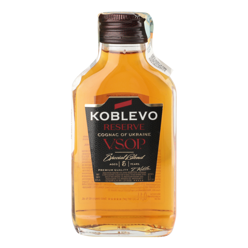 Коньяк 0.1л 40% 5 звезд ординарный V.S.O.P. Reserve Koblevo бут Koblevo ...