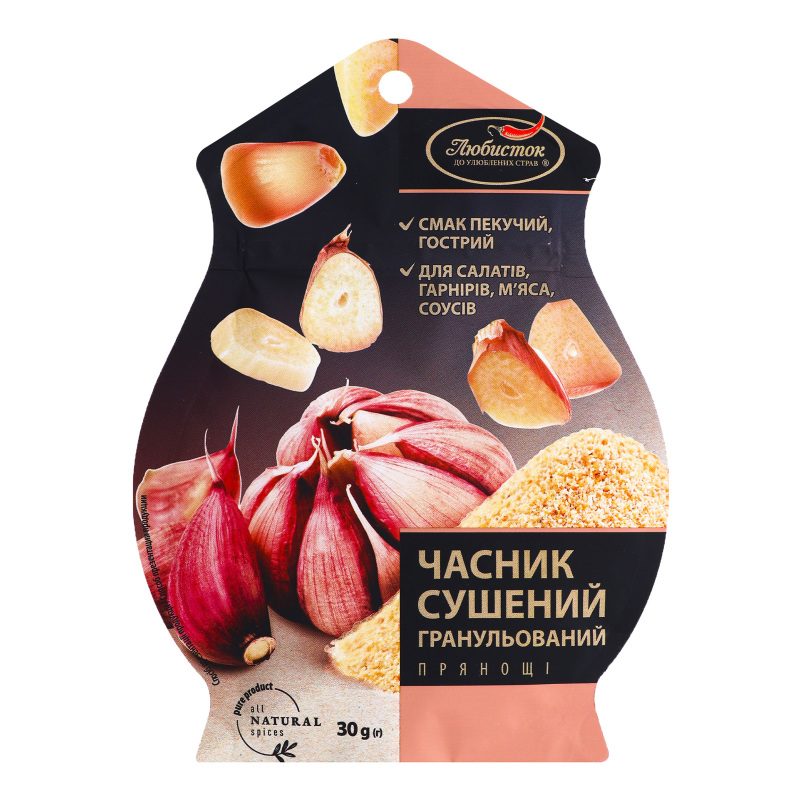 Чеснок сушеный гранулированный Любисток д/п 30г Любисток(4820241581450 ...