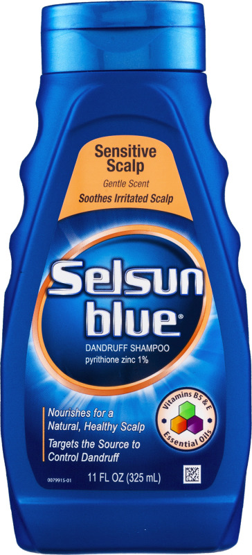 Selsun Blue Dandruff Shampoo Sensitive Scalp Gentle Scent Selsun Blue ...