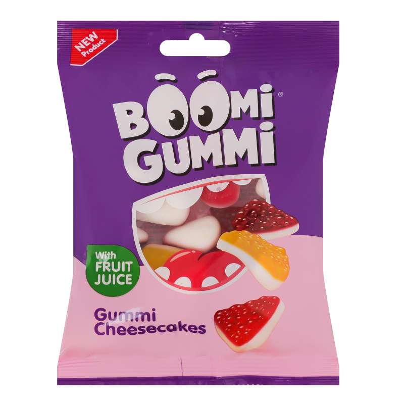Цукерки желейні Boomi Gummi Cheesecake 70г(4820240037316): купить в ...