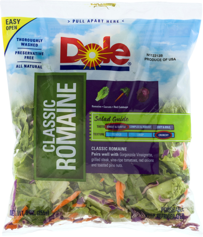 Dole Salad Classic Romaine Dole(71430010693): customers reviews ...