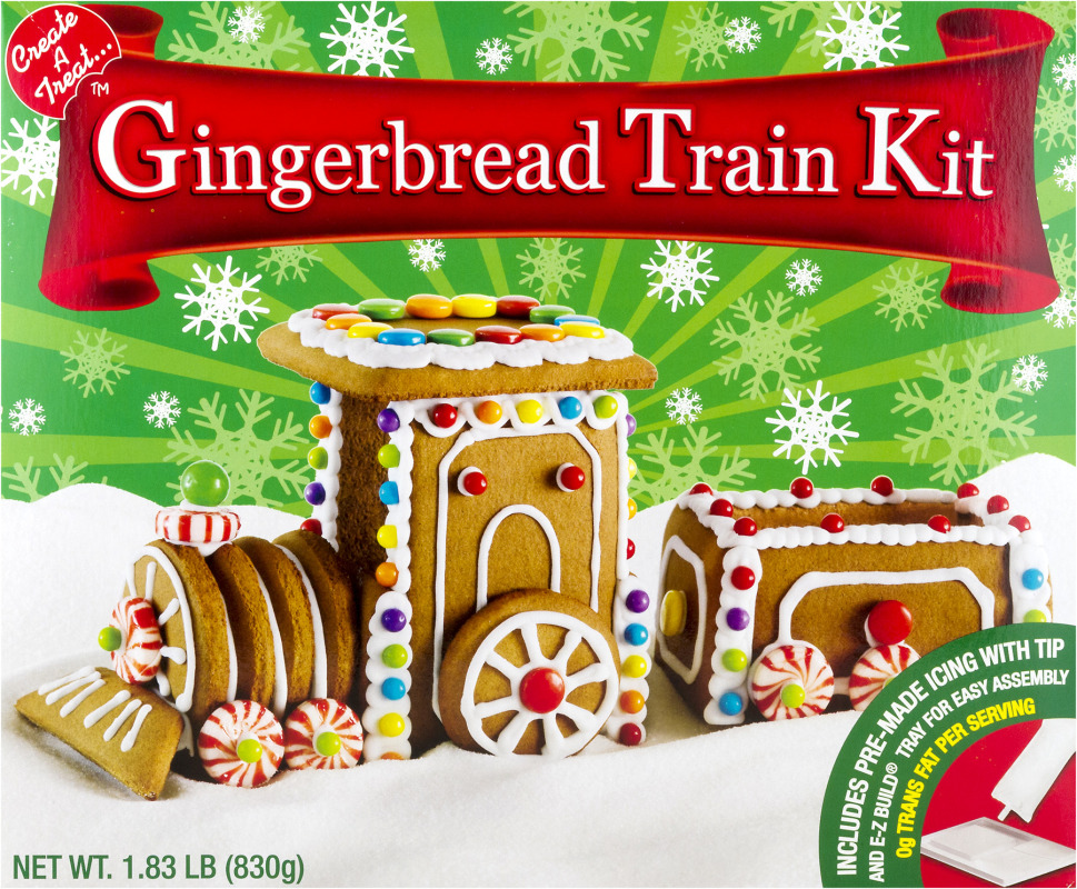 Create A Treat Gingerbread Train Kit Create A Treat(629014009344 ...