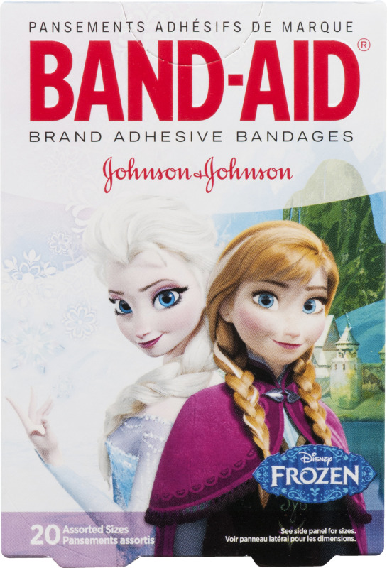 Band-Aid Adhesive Bandages Disney Frozen - 20 CT Band-Aid(381371163175 ...