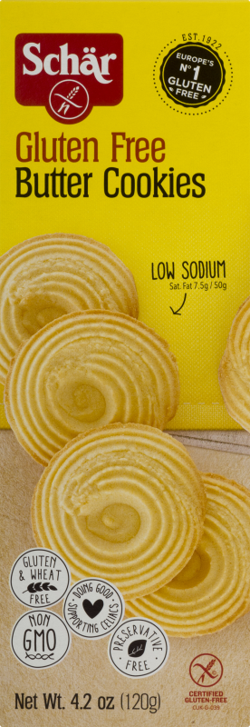 Schar Gluten Free Cookies Butter Schar(810757011323): customers reviews ...