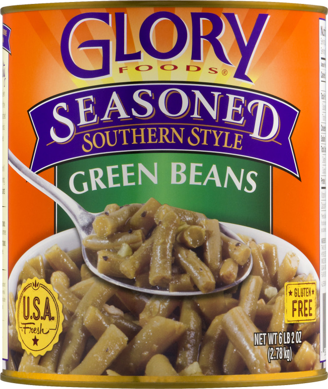 Glory Foods Seasoned Southern Style Green Beans Glory Foods ...