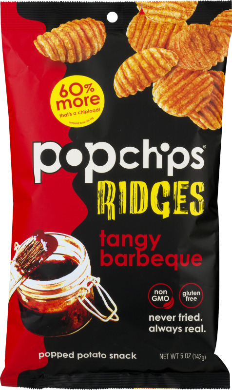 Popchips Ridges Popped Potato Snack Tangy Barbeque Popchips(82666503019 ...