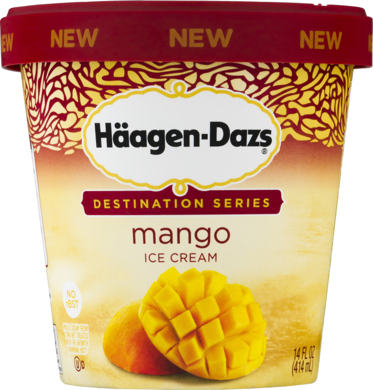 Haagen-Dazs Destination Series Mango Ice Cream Haagen-Dazs(74570462032 ...