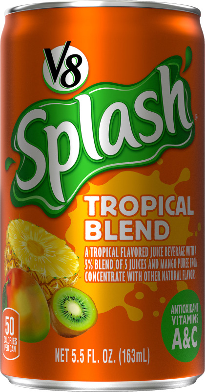 V8 Splash® Tropical Blend, 5.5 oz. V8® Splash®(51000233004): customers ...