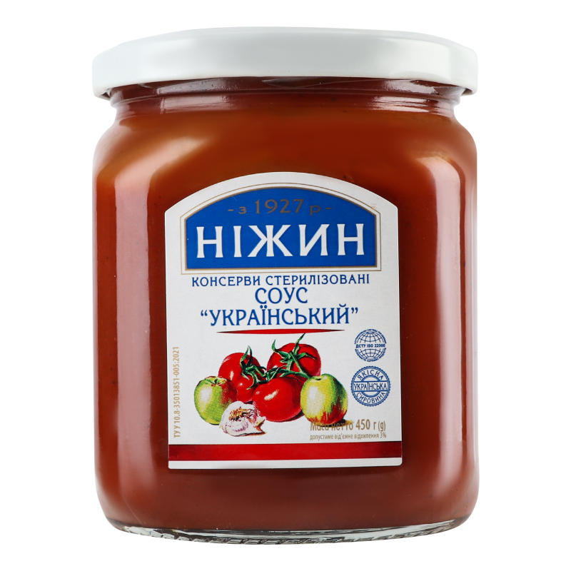 Соус "Український", 450(4823006806560): купить в интернет магазинах ...