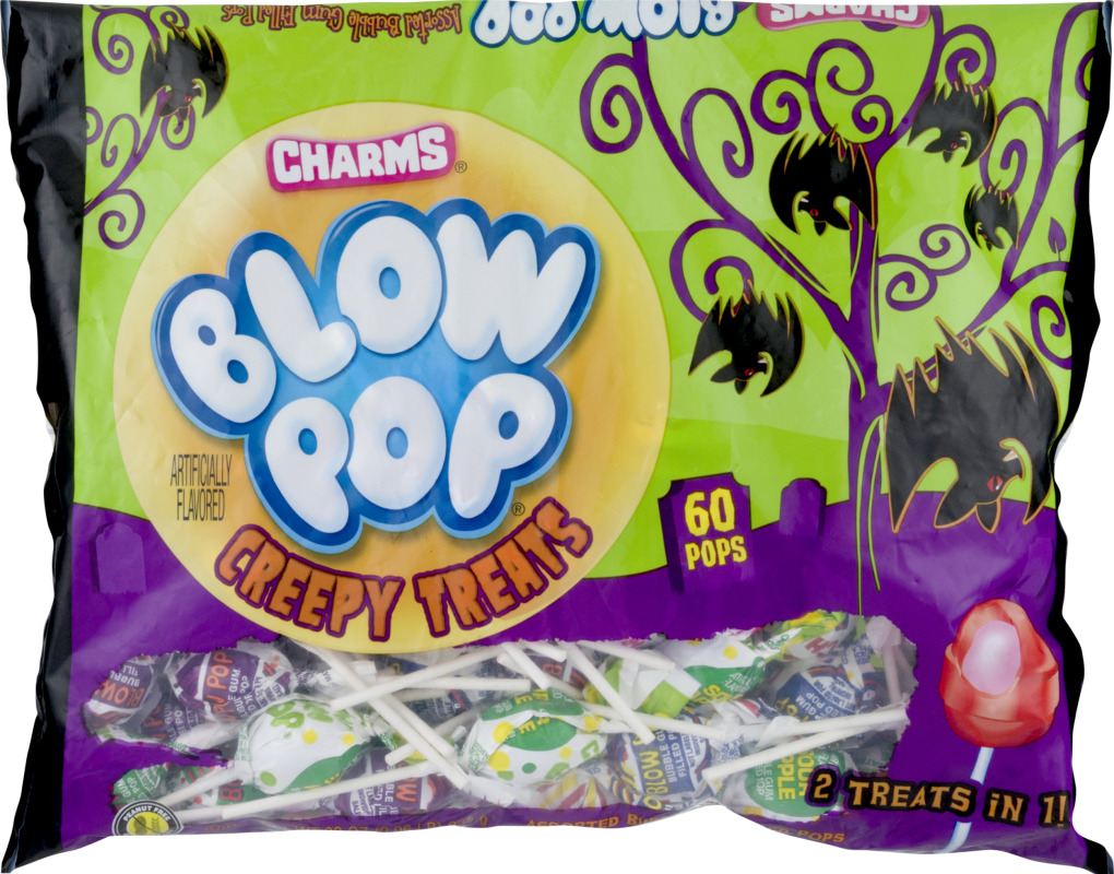 Charms Blow Pop Creepy Treats - 60 CT Charms(14200042609): customers ...