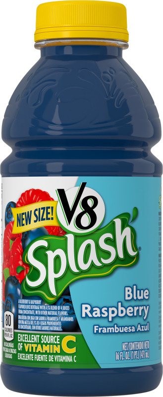 V8 Splash® Blue Raspberry, 16 oz. V8® Splash®(51000225467): customers ...