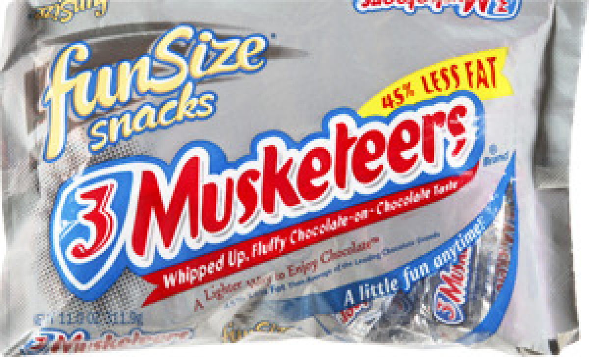 3 Musketeers Fun Size Snack Chocolate Bars 3 Musketeers(40000151227 ...