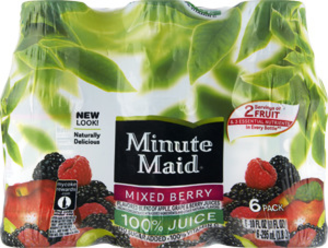 Minute Maid Mixed Berry 100% Juice - 6 PK Minute Maid(25000056796 ...