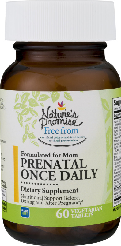 Nature's Promise Prenatal Once Daily - 60 CT Nature's Promise ...