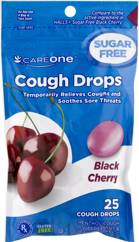 CareOne Cough Drop Black Cherry - 25 CT CareOne(341520313394 ...