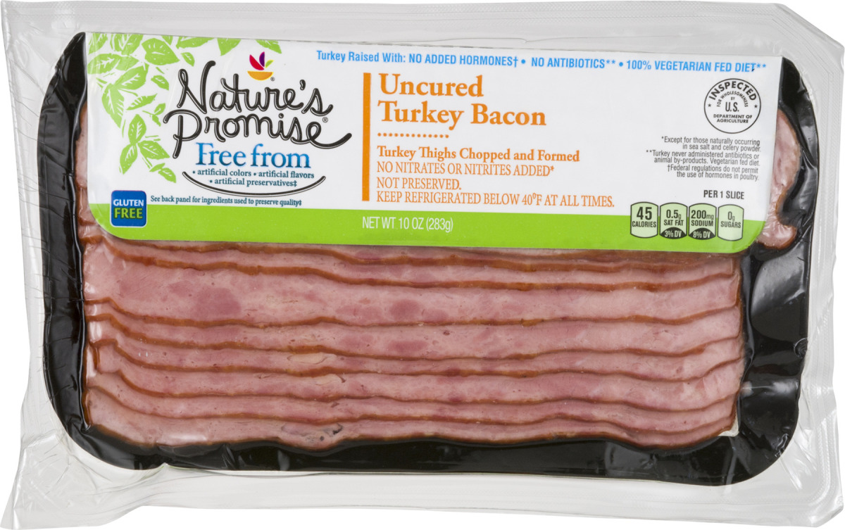 Nature's Promise Uncured Turkey Bacon Nature's Promise(688267159312 ...
