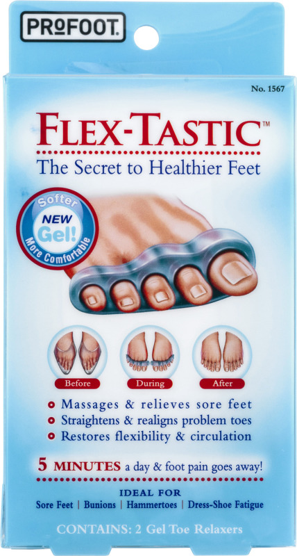 PROFOOT Flex-Tastic Gel Toe Relaxers - 2 CT Profoot(80376015679 ...